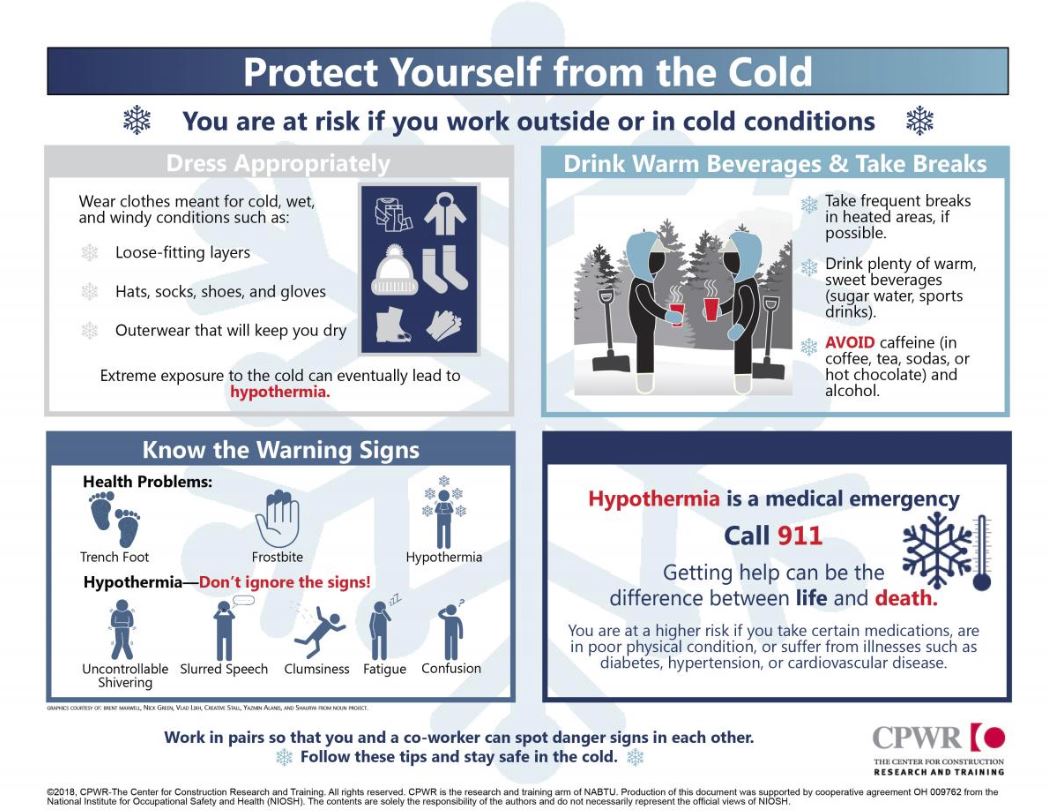 How to protect construction workers from injuries related to cold ... How to protect construction workers from injuries related to cold ...