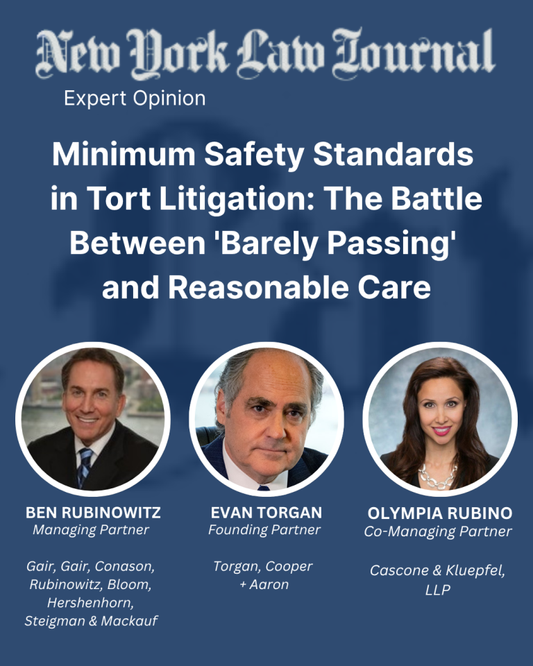 Minimum Safety Standards vs. Reasonable Care: Why "Barely Passing" May ...